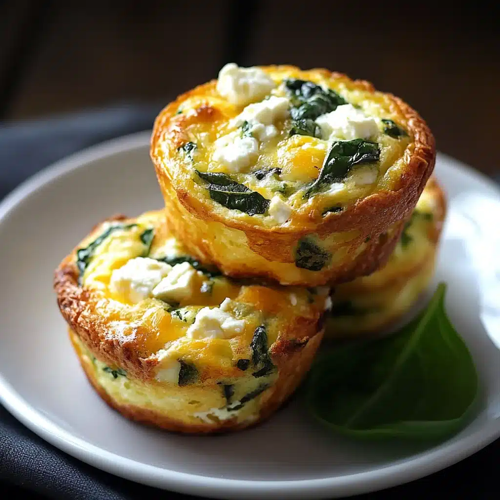 Eiermuffins mit Spinat und Feta: Unglaublich einfache 5 Schritte für ...