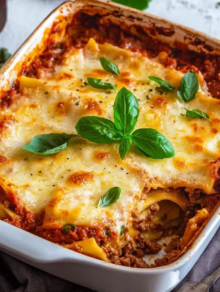 Lasagne Rezept Mit Bechamelsosse